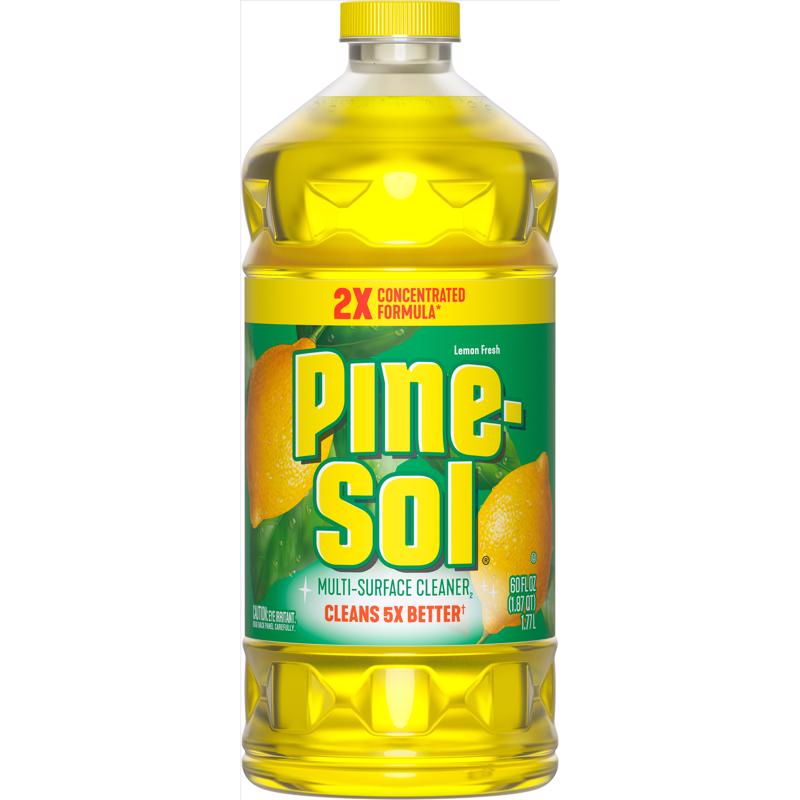 Pine Sol Pine-Sol Lemon Fresh Scent Concentrated Multi-Surface Cleaner ...
