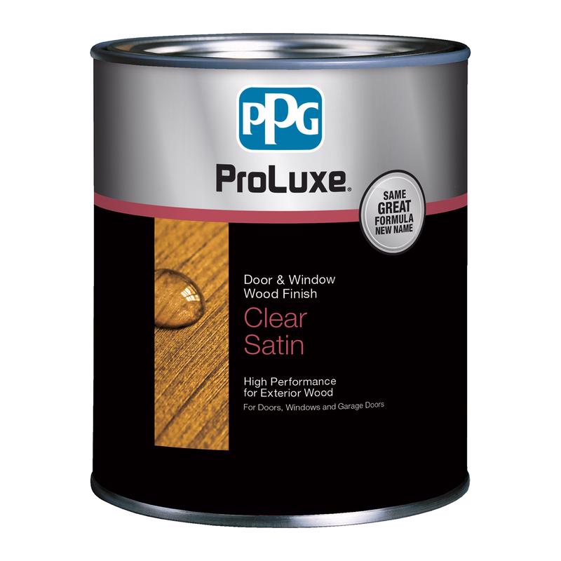 PROLUXE ProLuxe Transparent Clear Solvent-Based Wood Finish 1 qt ...