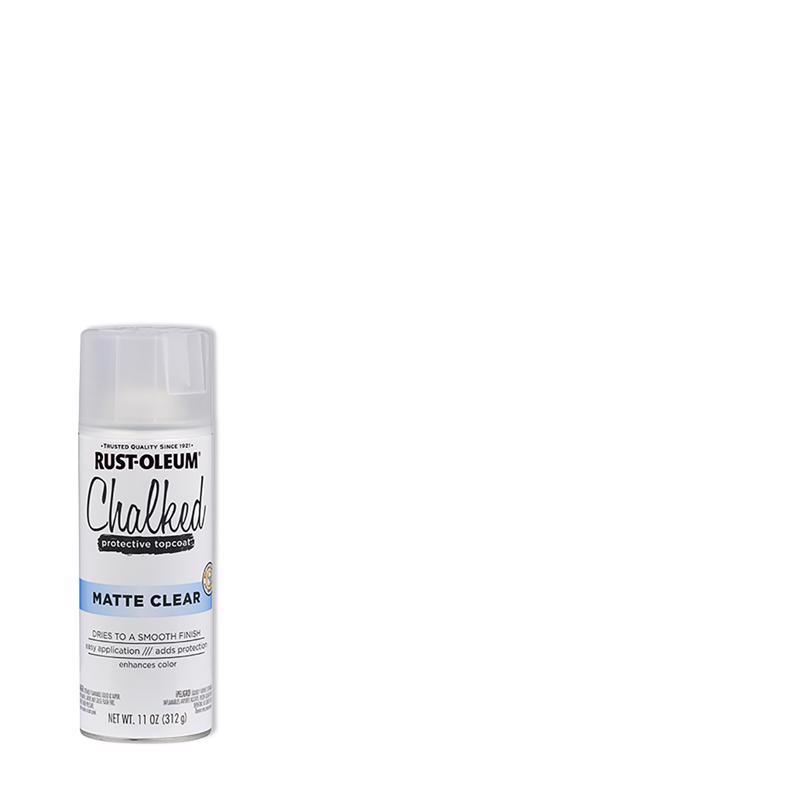 Rust-Oleum Chalked Matte Clear Spray Paint 12 oz | Ranch and Home