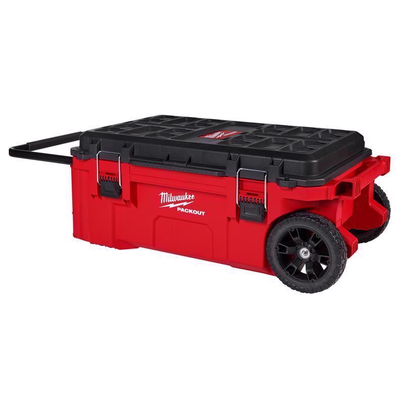 Milwaukee PACKOUT 38 in. Rolling Modular Tool Chest Black/Red | Ranch ...