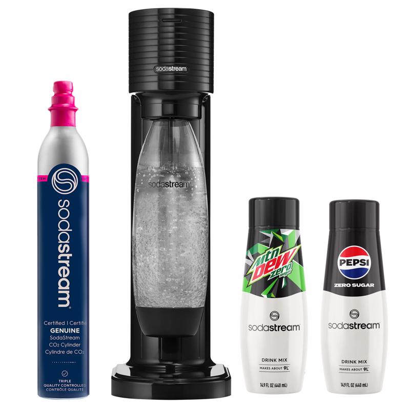 SodaStream Black 1 L Sparkling Water Maker Kit 1 pk | Ranch and Home