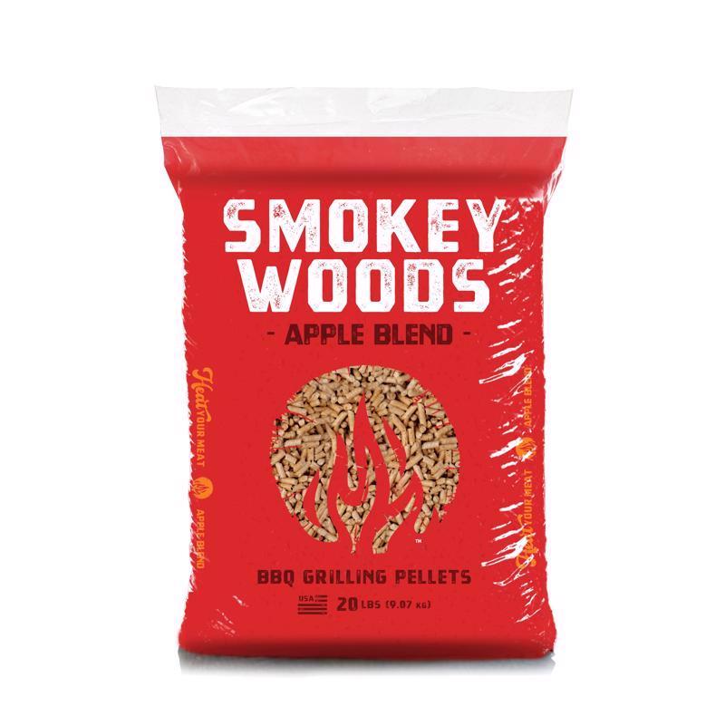 SMOKEY WOODS 20# APPLE SMOKING PELLETS