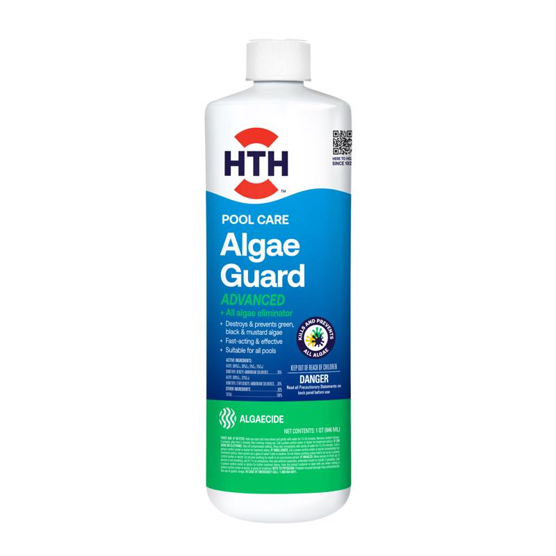 HTH Pool Care Liquid Algae Guard 1 qt | Ranch and Home