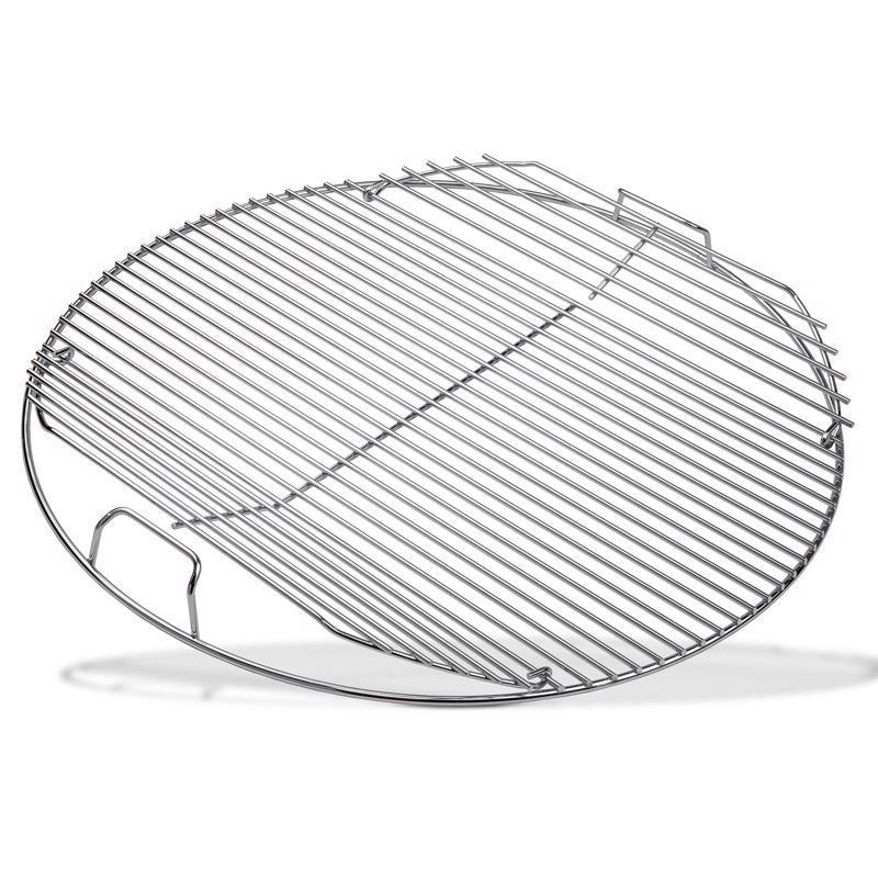 Weber Replacement 22" Charcoal Hinged Grill Grate 22 in. 21.5 in. L X ...