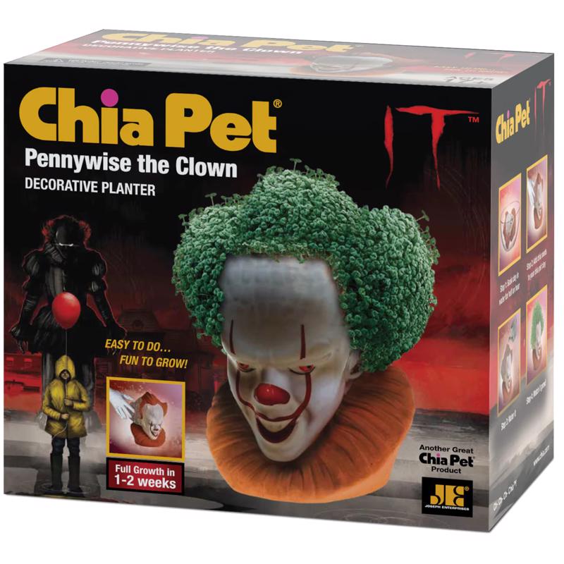 CHIA PET Chia Pet Pennywise the Clown Licensed Planter Clay 1 pk ...