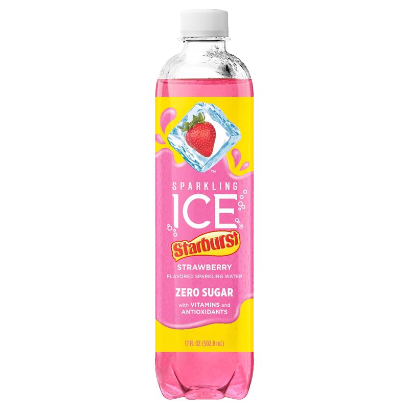 SPARKLING ICE Sparkling Ice Starburst Strawberry Carbonated Water 17 oz 1 pk | Ranch and Home