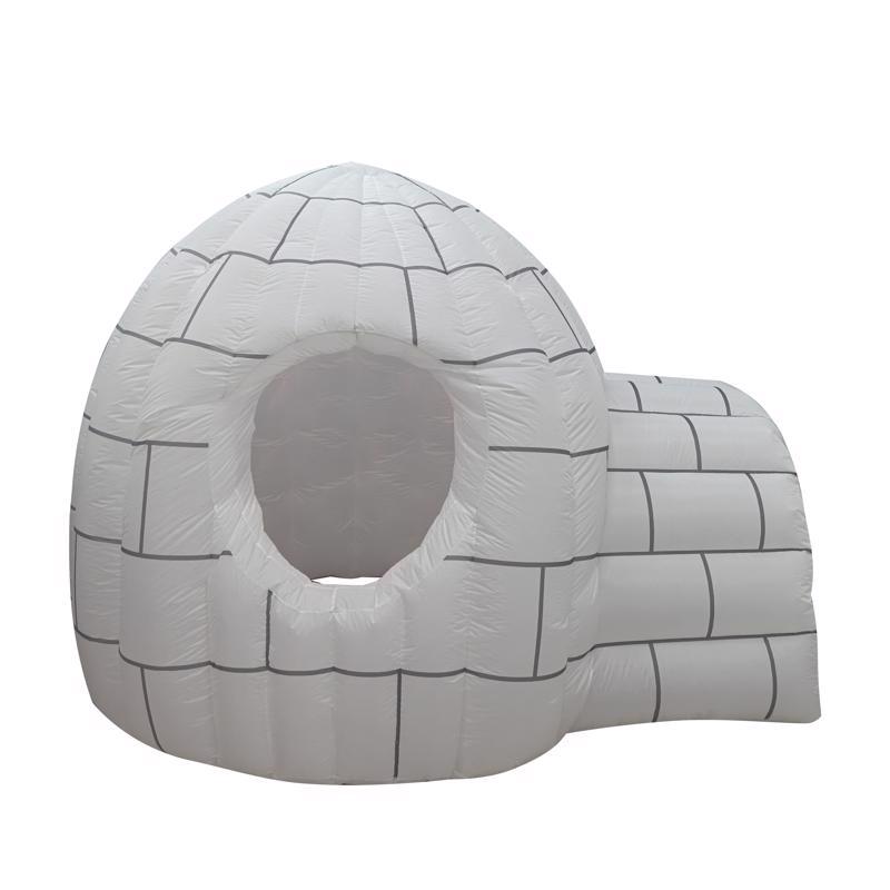 OMEGA BRITE Omega Brite LED Igloo Fort 72 in. Inflatable | Ranch and Home