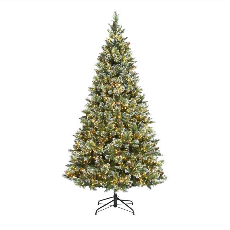 HBL 1-2 TREE Holiday Bright Lights 1-2 Tree 7-1/2 ft. Full LED 2000 ct ...