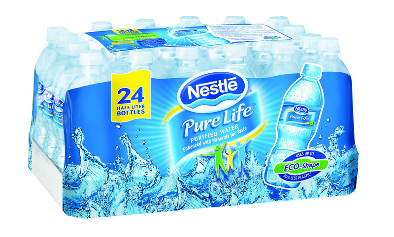 Nestle Waters Pure Life Bottled Water 0.5 L 24 pk | Ranch and Home